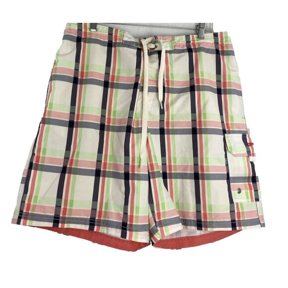 Speedo | Swim | Speedo Men Plaid Mesh Lined Swim Trunks With Pockets ...